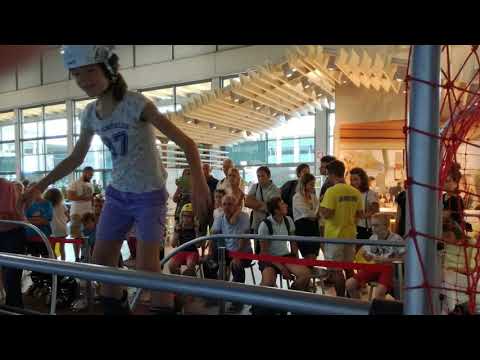 Meeting di Rimini — Ski Racing (Slalom) on SkyTechSport Ski & Snowboard Simulator