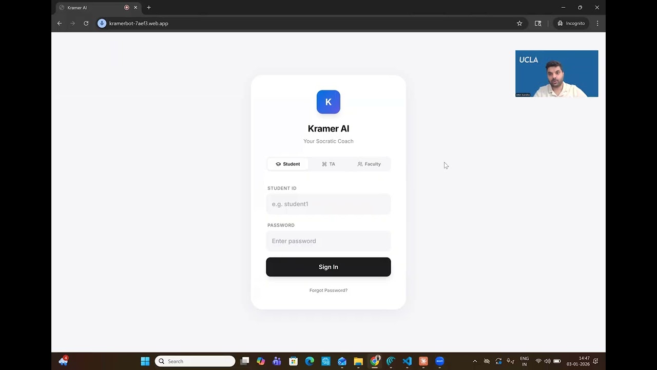 Kramer Bot Instructions