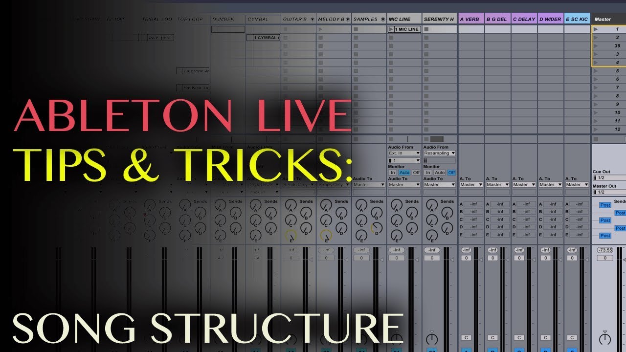 ABLETON LIVE: Tips & Tricks - Song Structure
