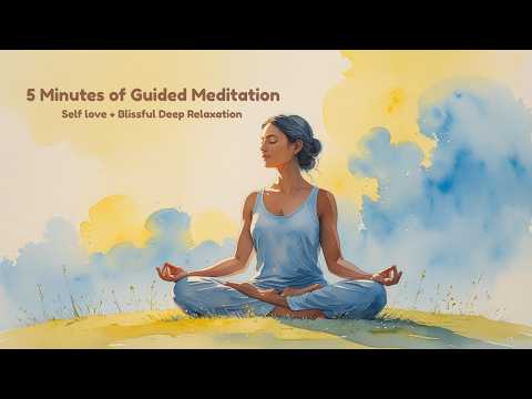 5-Minutes of Guided Meditation for Stress Relief & Mental Clarity | Quick Mindfulness Practice