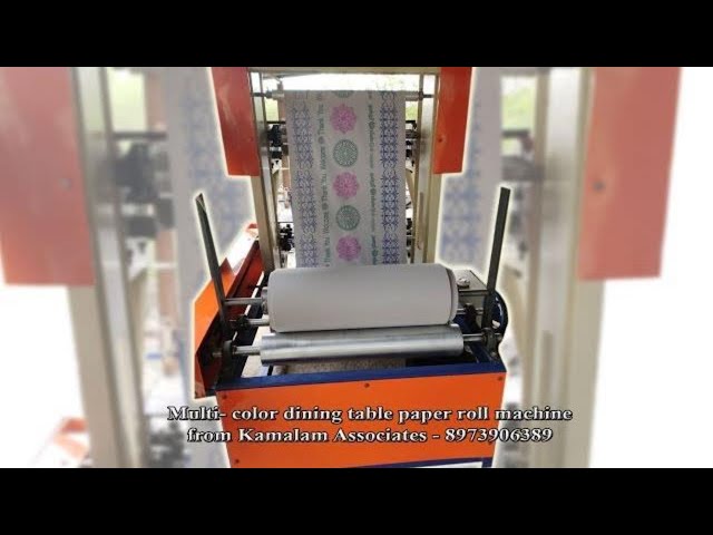 Printing Machine - 600 Kg Table Roll Printing Machine Manufacturer from ...