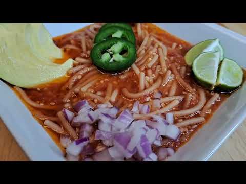 Mexican Soup (Sopa de Fideo)