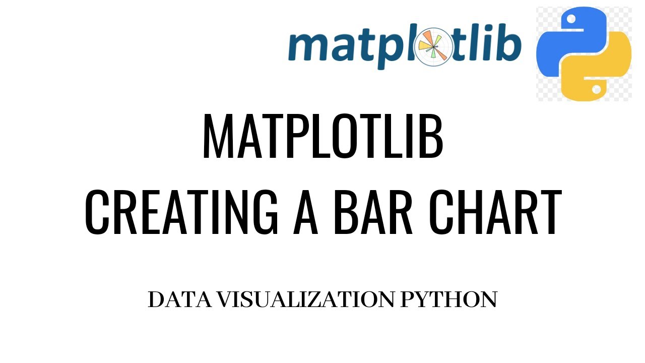 Matplotlib Barplot | Creating bar chart | Barplot in python