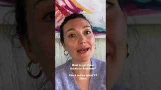 I got $45 tickets to a broadway show!This is how you can get them too. #nyc #nycbroadwaytips