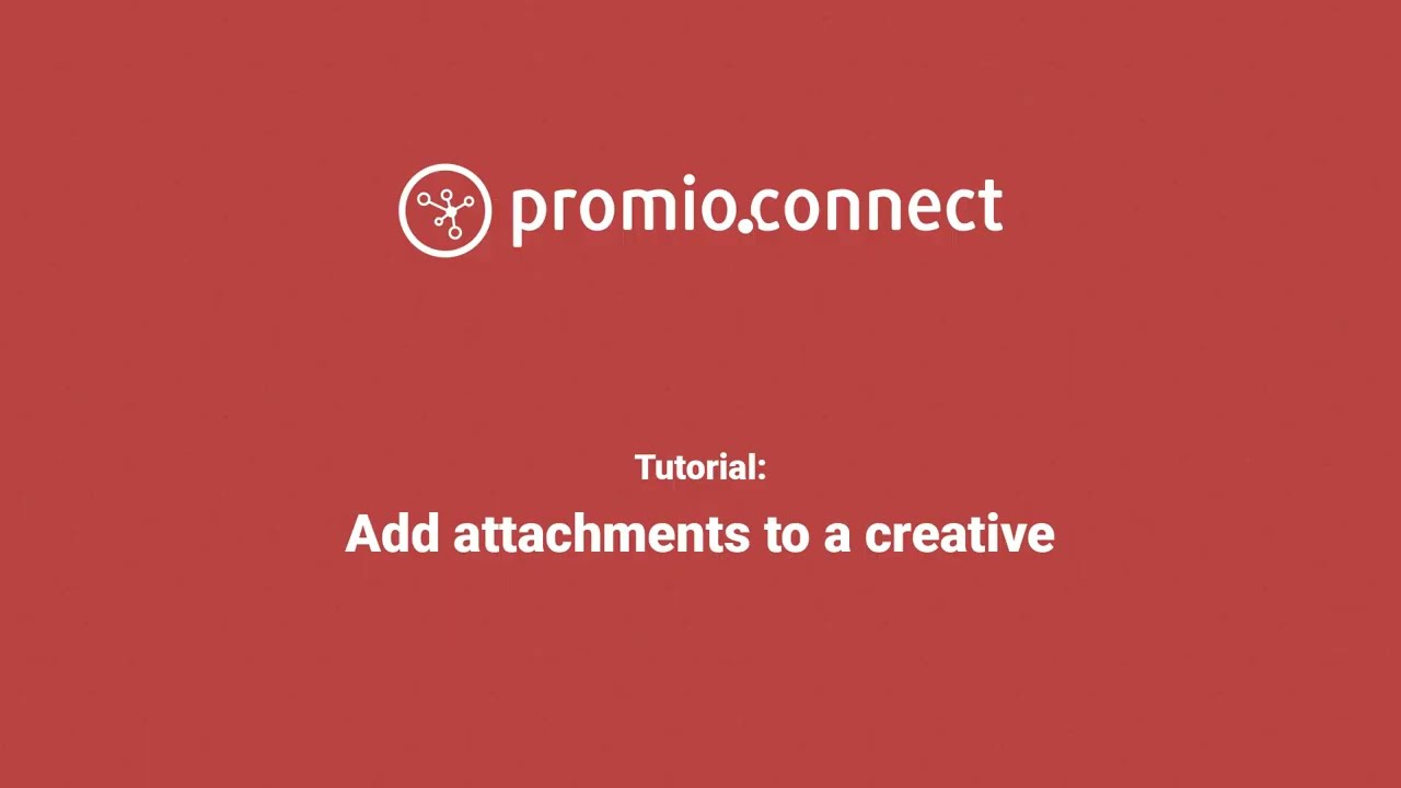 Tutorial: Add attachments to a creative
