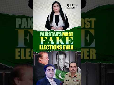 Pakistan’s most fake elections ever explained in a minute by Smita Prakash