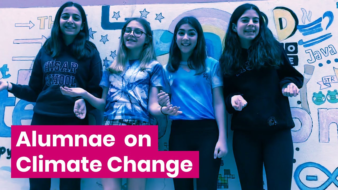 Girls on Climate Action  | Technovation Girls alumnae team Tap Tap Trees from Turkey
