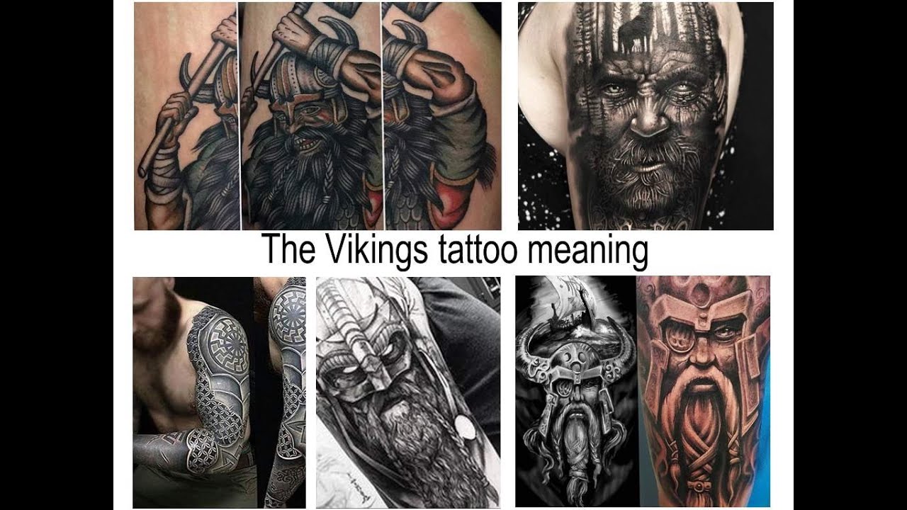 The Vikings tattoo meaning - Facts and photos examples for the site tattoovalue.net