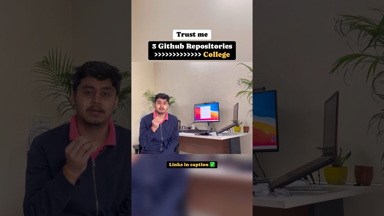 These 3 Github Repositories are greater than College ✅ | #github