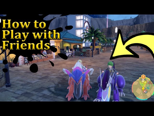 How to play multiplayer with friends in Pokemon Scarlet and Violet