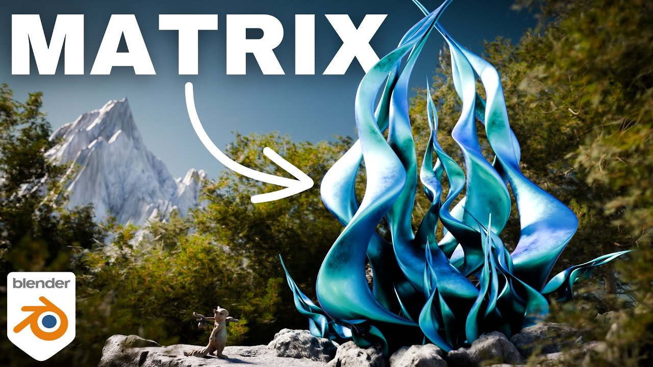 Matrix Nodes for Complete Beginners | Blender 4.2
