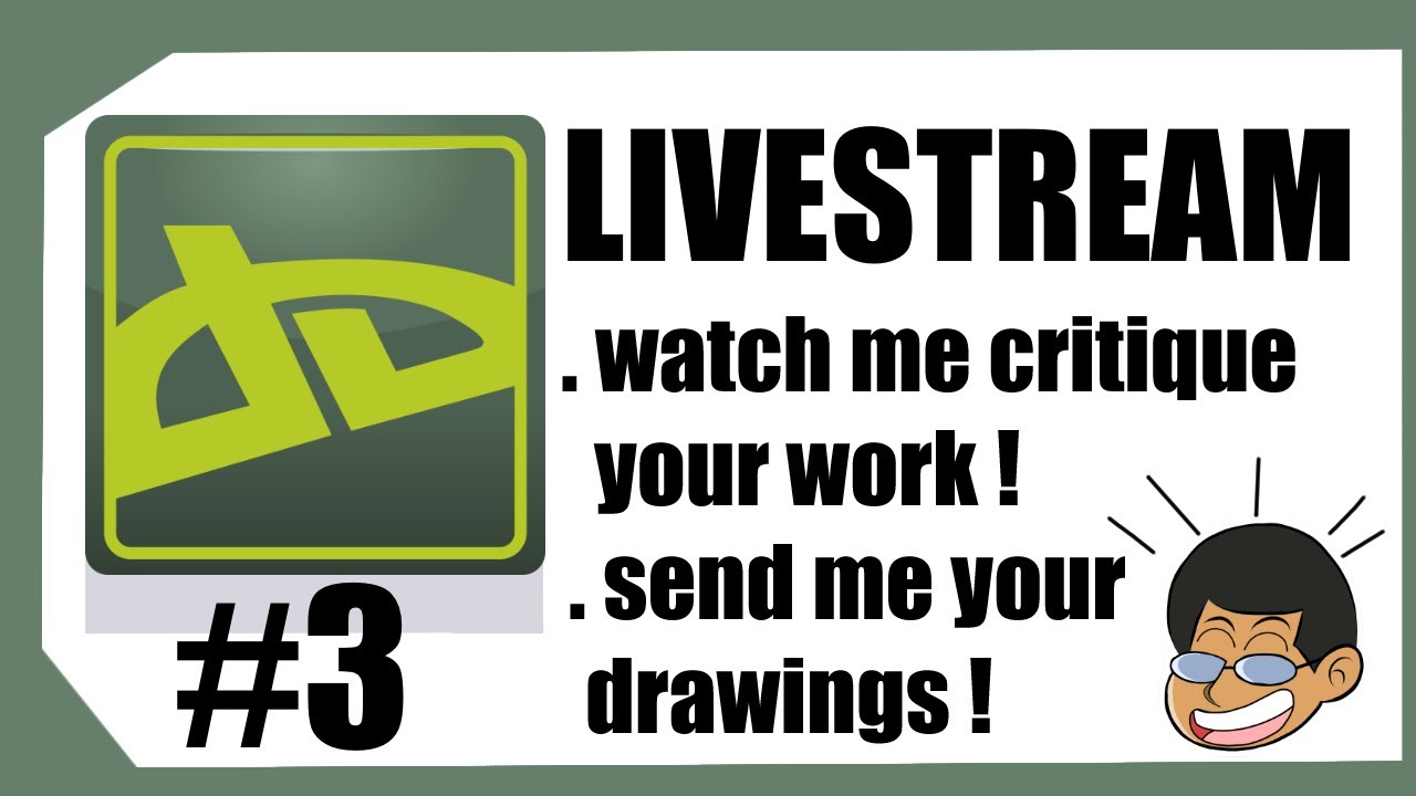 deviantART Livestream #3 (Critiques & Commentary)