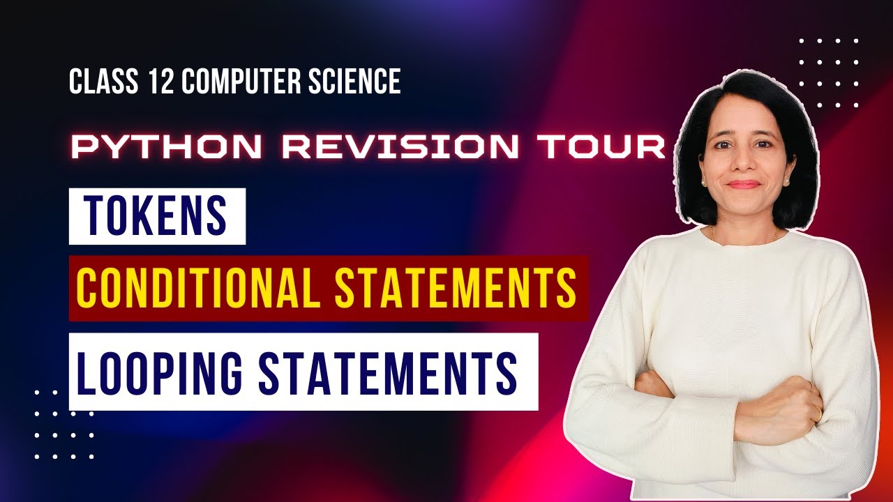 PYTHON REVISION TOUR | Class 12 Computer Science | ENGLISH