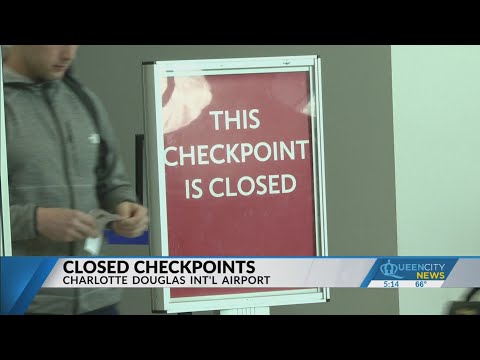 TSA checkpoint closing, What this means for flying out of Charlotte
