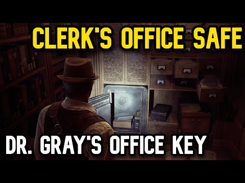 Alone in the Dark Clerk's office safe code