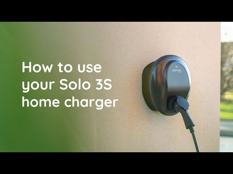 How to use your Solo 3S home charger