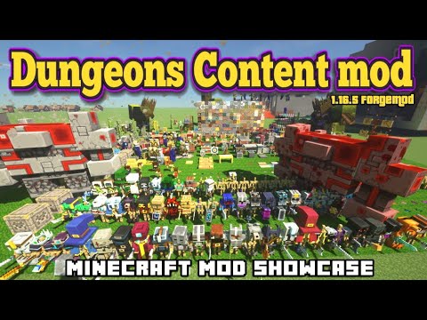 Minecraft 1.16.5 - Dungeons Content mod