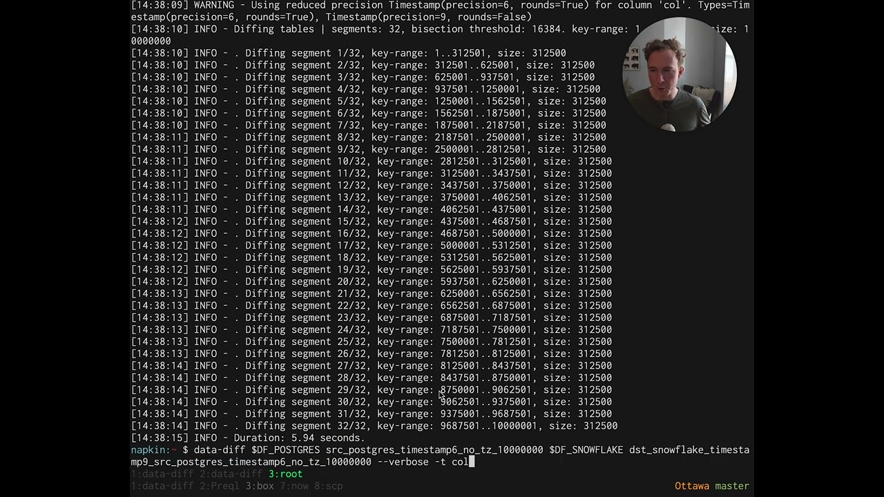 Open Source data-diff Demo