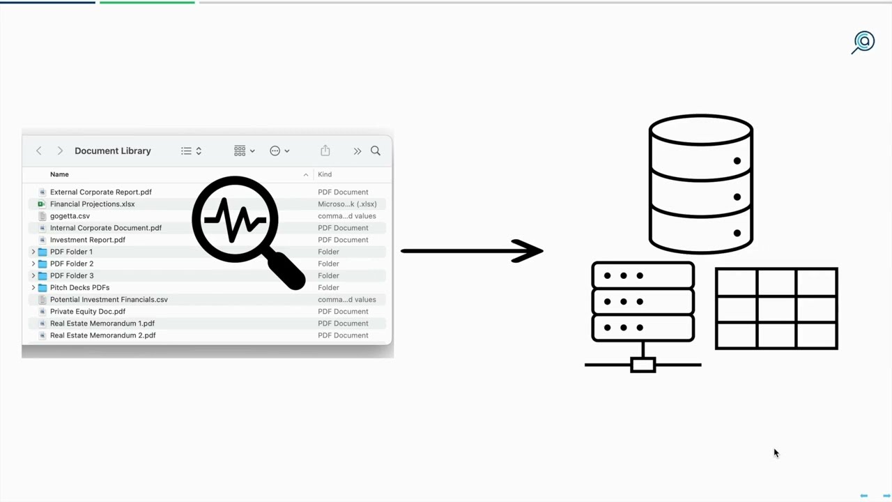 Aggregate data from PDFs with UDP