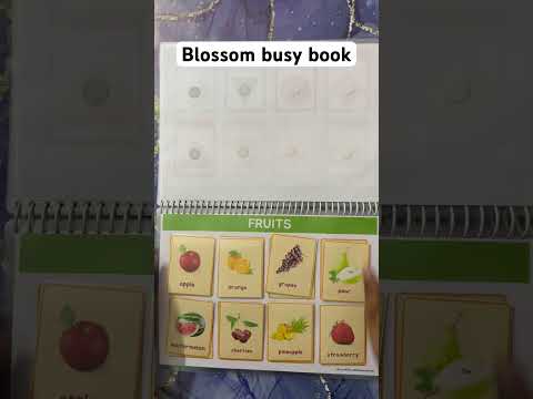 Blossom activity book for kids #noscreentime #homeschooling #preschoolactivities #toddler learning