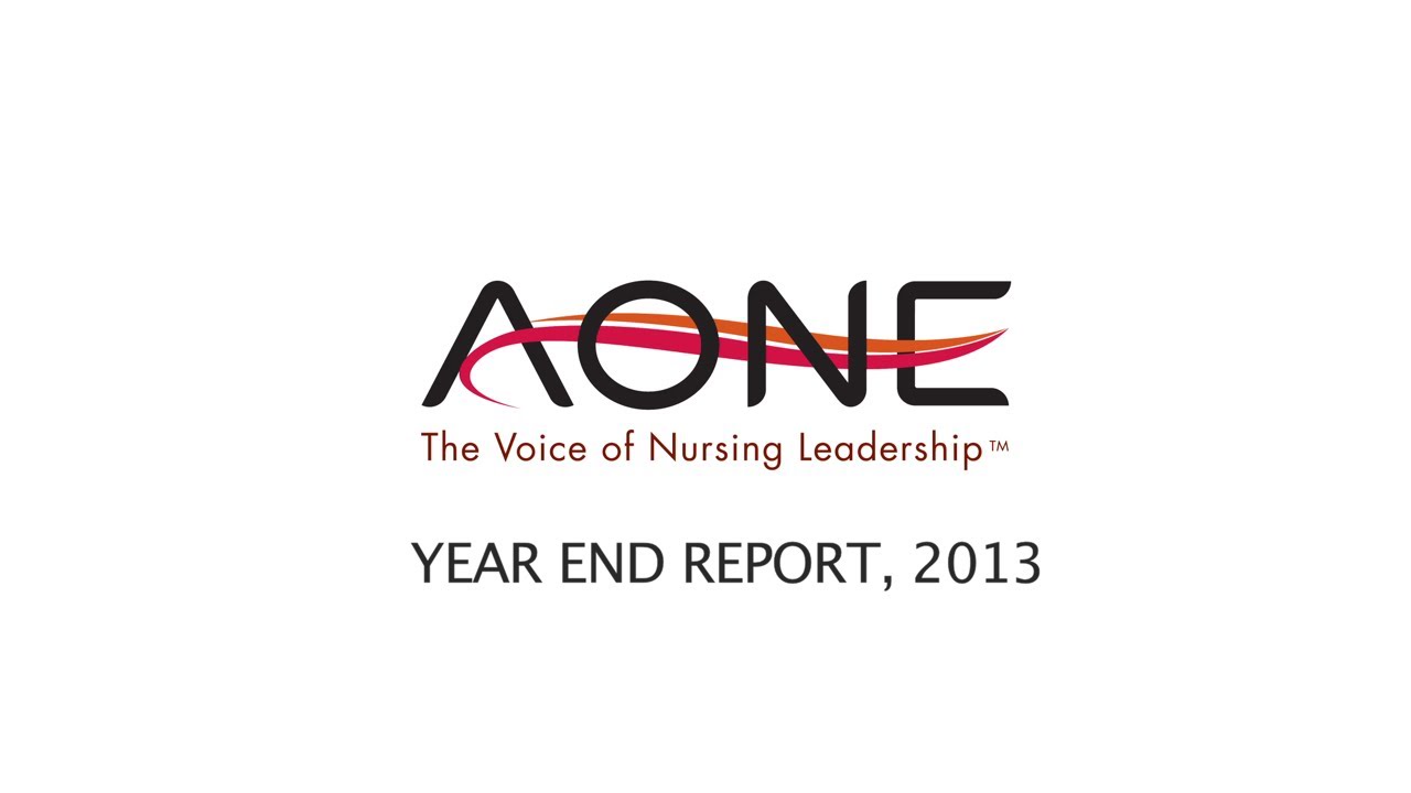 AONE Year End Report - 2013