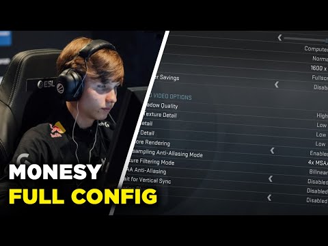 CS:GO - M0NESY CONFIG & NVIDIA SETTINGS 2022 (CROSSHAIR)