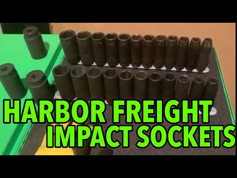 Harbor Freight Deep Impact Socket REVIEW! (Pittsburgh) Metric and SAE