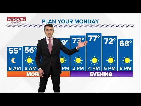 Sunny and pleasant Monday | WTOL 11 Weather