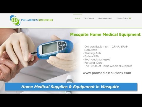 Mesquite Home Medical Supplies and Equipment :: Pro Medics Solutions