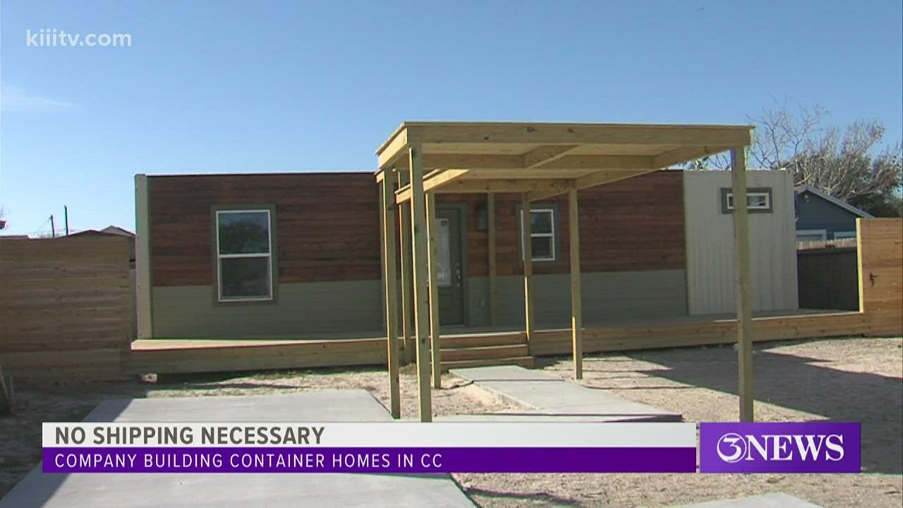 Tiny container houses coming to Corpus Christi