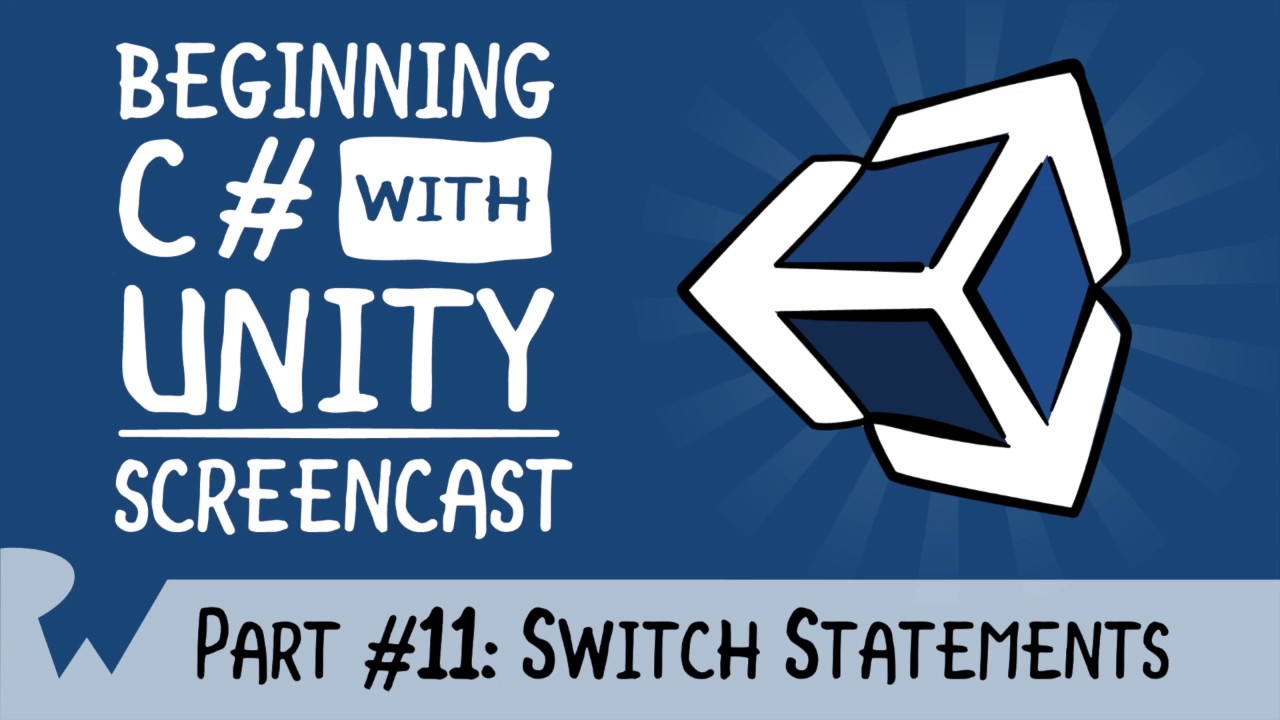 Switch Statements - Beginning C# with Unity - raywenderlich.com