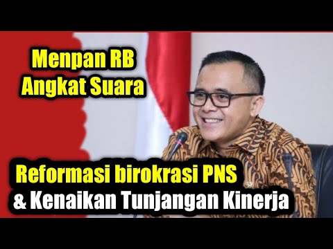 Menpan RB Angkat Suara antara Reformasi birokrasi dan Kenaikan Tunjangan Kinerja