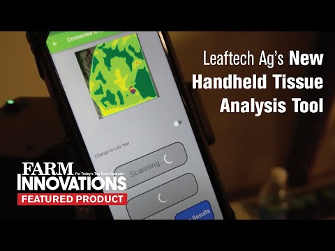 Leaftech Ag's New Handheld Tissue Analysis Tool