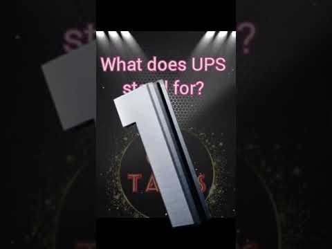 ||what does ups stand for?? 🙄🤔🤔||#gk#short#shorts#youtubeshorts#GK