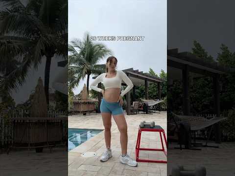 how my workouts have been looking during pregnancy 🤰🫶 #workout #pregnancy #shorts