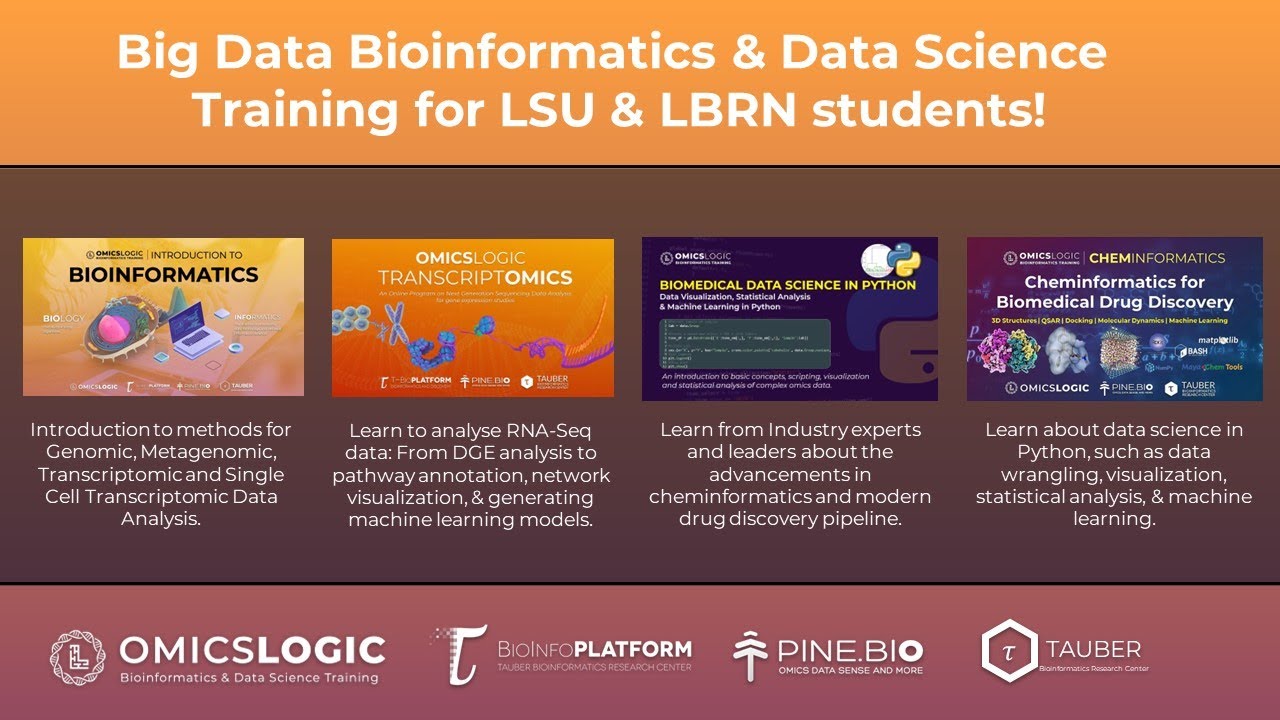 Webinar: Bioinformatics and Data Science Summer Training Programs