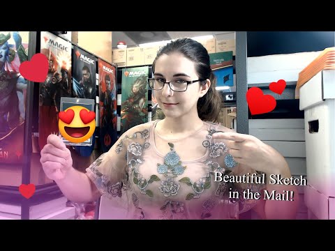 A Very Talk-y Ingrid Hardy Artist Proof Mail Call! | SPECIAL WoSW ARTIST PROOF SKETCH UNBOXING