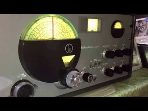 Tuning Single Sideband on the Hallicrafters SX-42 Vacuum Tube Communications Receiver