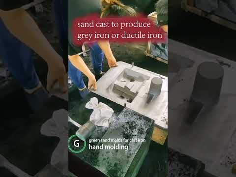 hand molding for nomal casting