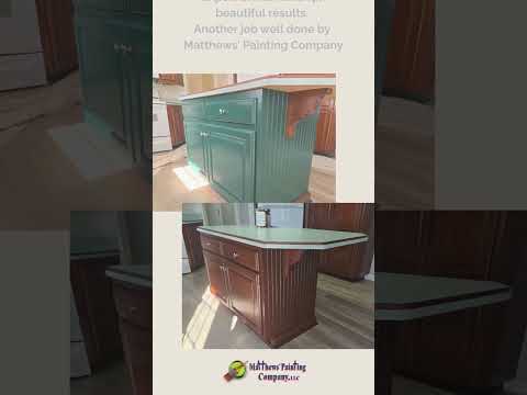 Kitchen Refresh - problem spot in home solved! Matthews' Painting Company