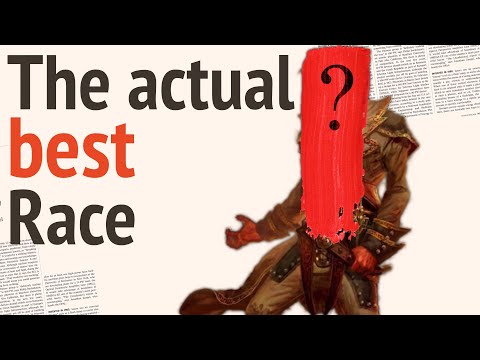 The ACTUAL BEST RACE in D&D