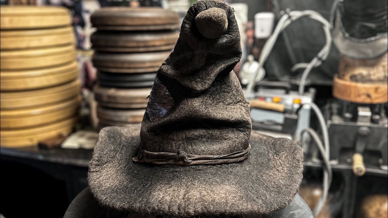 The Sorting Hat Creation #harrypotter #sortinghat #hatmaker #bladehats