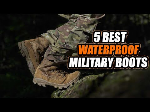 Top 5 Best Waterproof Military Boots (2022)