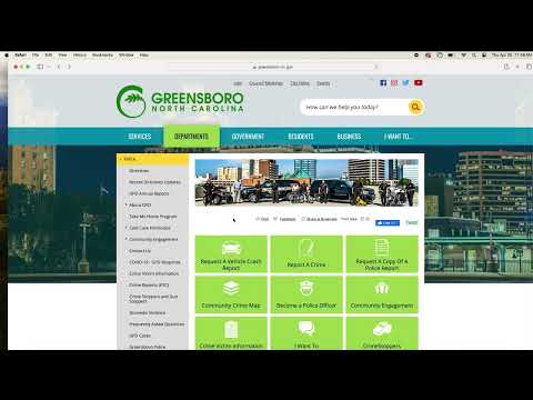 Greensboro Police Department | How To Report A Crime