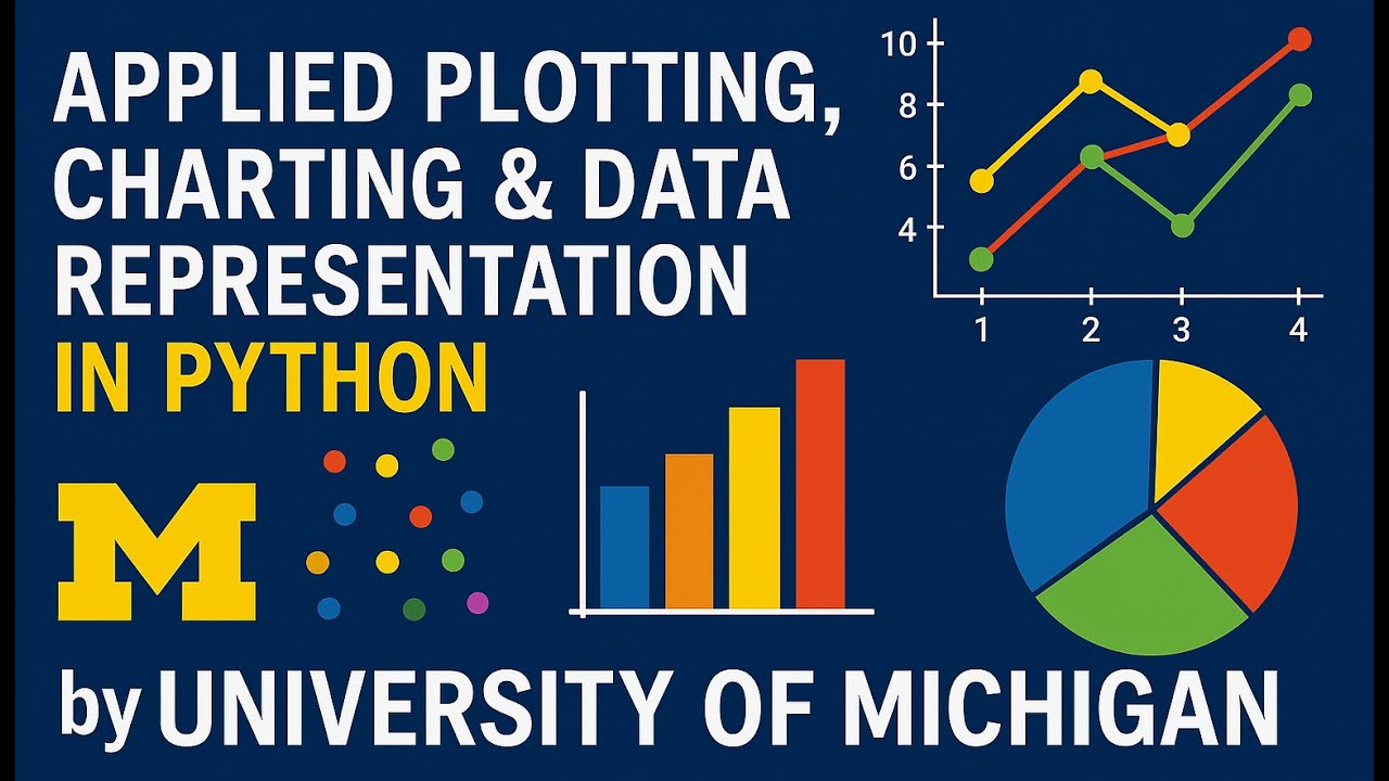 Master Data Visualization with Python | Matplotlib Tutorial by University of Michigan