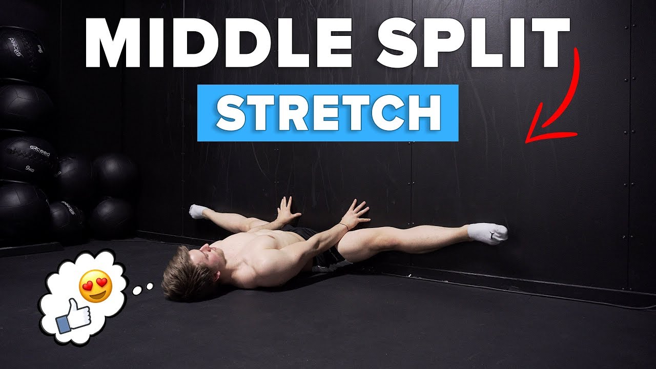 Middle split progression! Easy stretch to get middle split!!