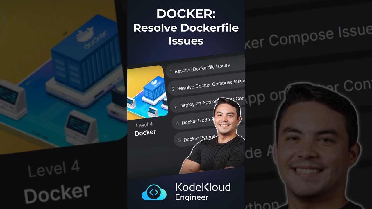 Resolving Dockerfile Issues | Docker Tutorial | Docker Series #16