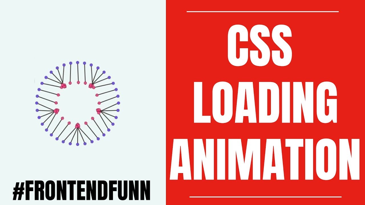 CSS Loading Animation - Pure CSS Loader - web development