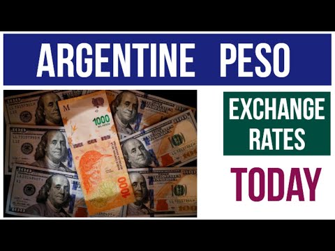 Today Argentina peso Exchange rates American dollar to Argentina peso