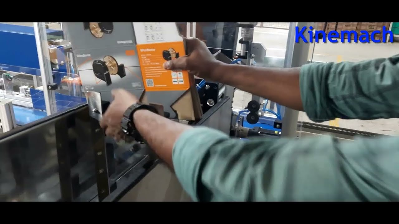 Kinemach Secondary packing Carton erector